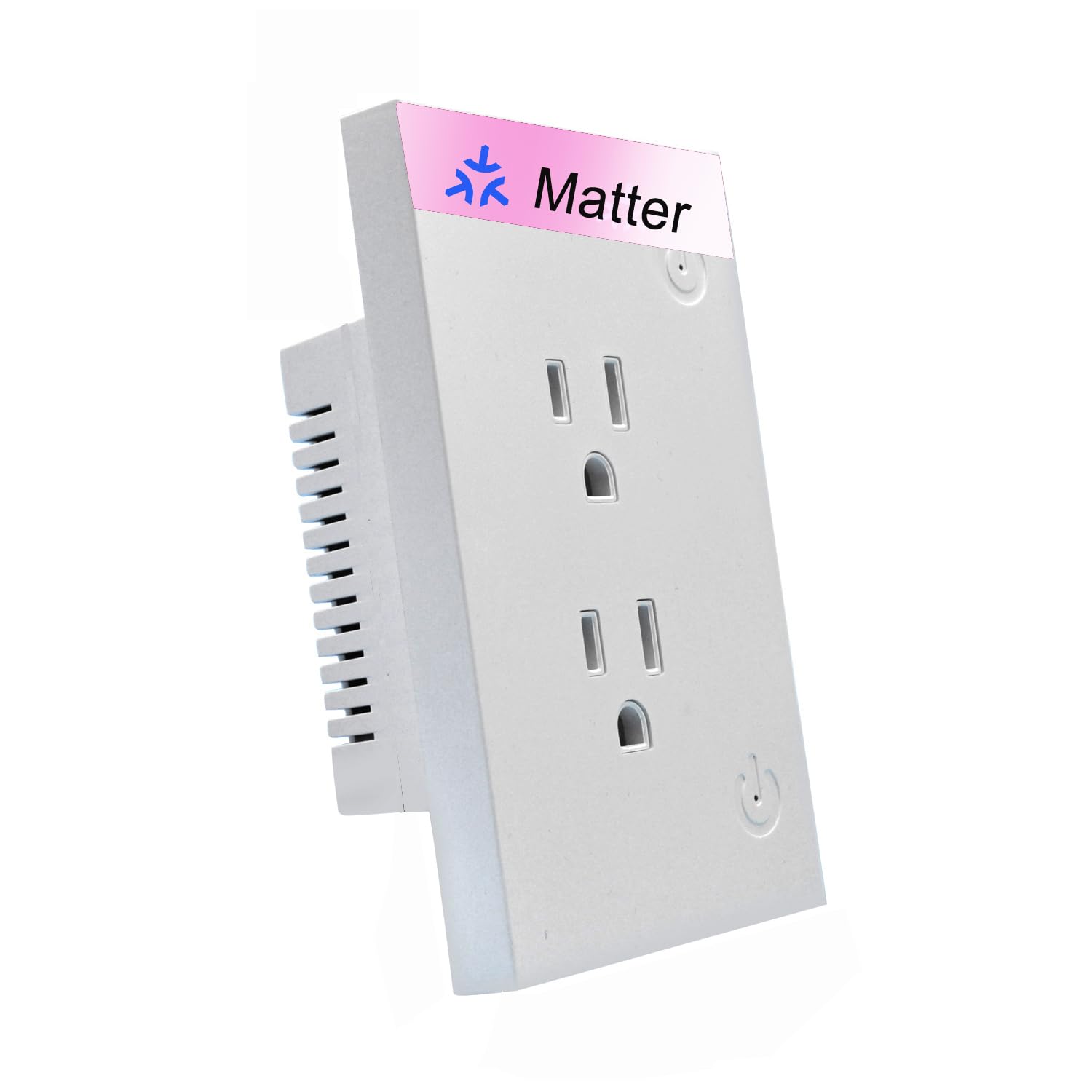 Smart Wall Outlet, Matter Smart Socket,16A Plug Charger Smart Power ...