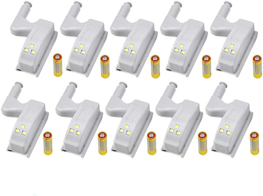 10PCS LED Hinge Light Universal Home Kitchen Office Door Light Hotel ...