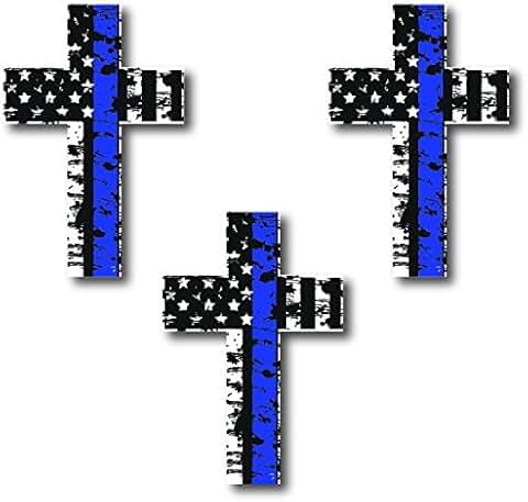 Amazon.com: thin blue line cross