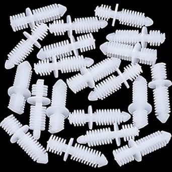 Rexka 20pcs Double End Xmas Tree Retainers Clips 11/32" Stem Diameter ...