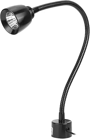 LED Work Light, 7W Metal LED Working Light Machine Tool Lamps Flexible ...