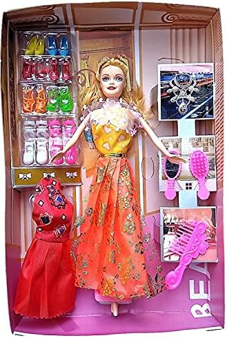 VK15 COLLECTION Modern Fashion Doll Set for Girls with Accessories ...