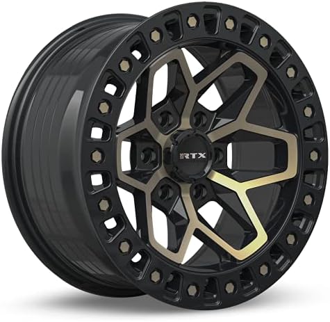 Amazon.com: RTX ZION Custom Wheel - 17x9, 0 Offset, 5x127 Bolt Pattern ...