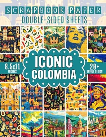 Iconic Colombia Scrapbook Paper: 20+ Colombian-themed Designs for ...
