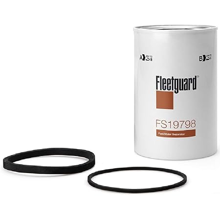 Amazon.com: FS19798 Fleetguard Fuel Water Separator, Replaces Alliance ...