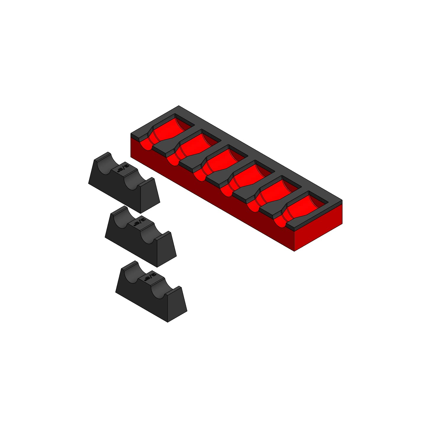 Amazon.com: 3D Tool Trays MagAttach Socket Extension Organizers (3/8 ...