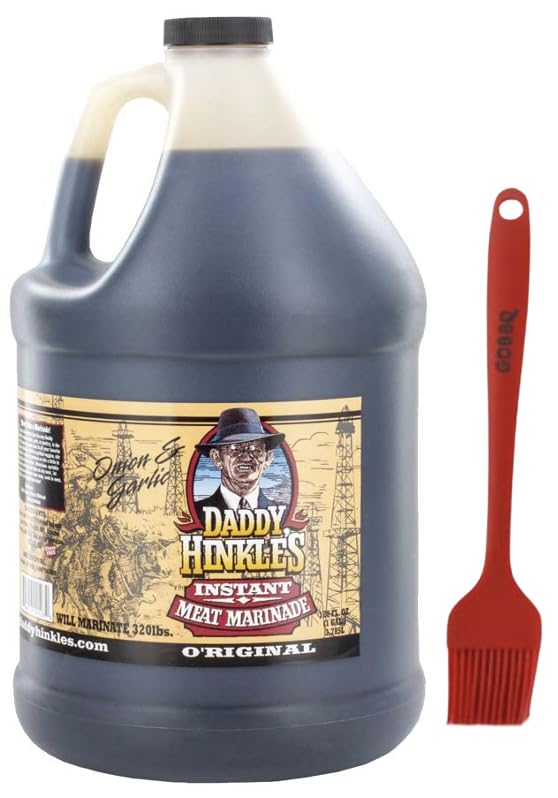 Amazon.com : Daddy Hinkle's - Daddy Hinkle's Gallon Jug Liquid Marinade ...