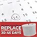 Amazon.com - 2 Pack Air Filter Factory Replacement For Mainstays MDH ...