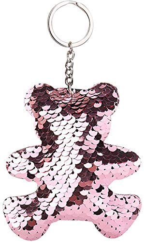 m s Teddy Bear Shape Soft Filled Double Side Reversible Sequence ...