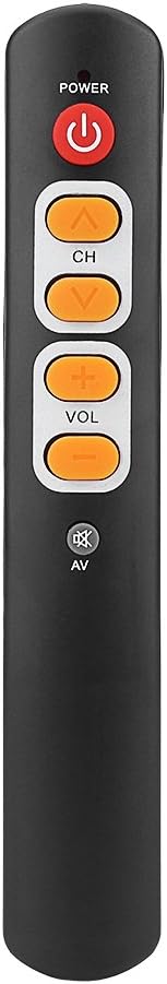 Amazon.com: Learning Remote Control with Big Buttons, 6 Keys Universal ...