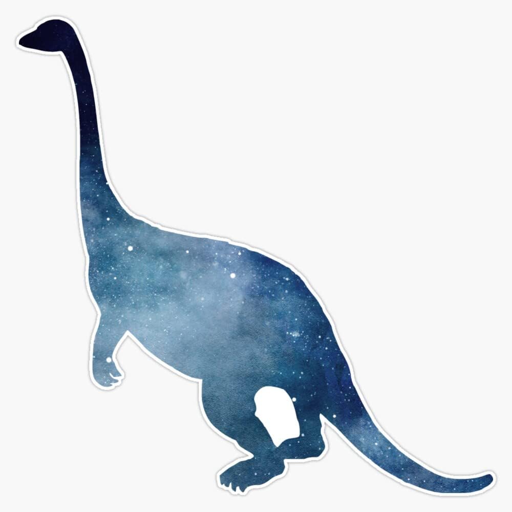 Amazon.com: Dinosaur - Paleontosaurus - Silhouette Sticker Decal Size 5 ...