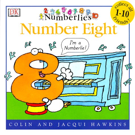 Amazon.com: Numberlies: Number Eight: 0635517053043: Hawkins, Colin ...