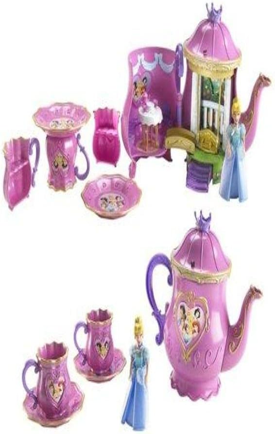 Amazon.com: Mattel Disney Princess Royal Tea Party Playset : Toys & Games