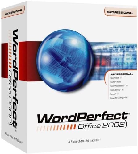 WordPerfect Office 2002 Pro Full : Amazon.co.uk: Software
