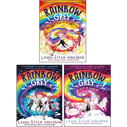 Amazon.com: Rainbow Grey Series 3 Books Collection Set By Laura Ellen ...