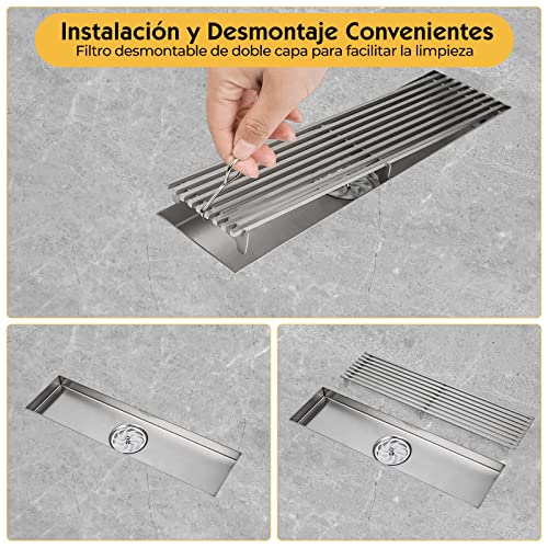 Coladeras Rectangulares de Rejilla: Soluciones Prácticas para tu ...