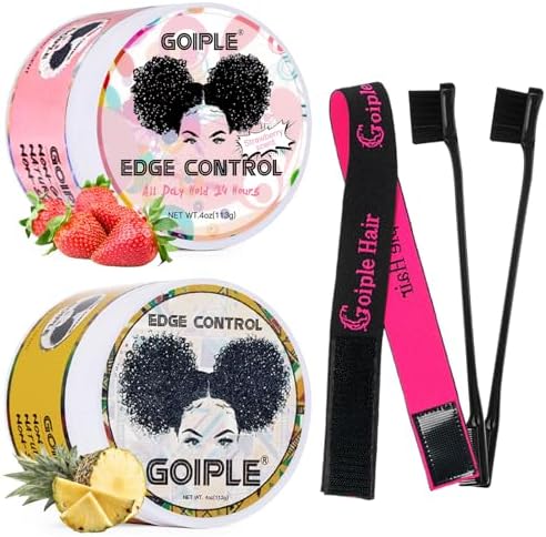 Amazon.com : Goiple Edge Control Wax for Women Strong Hold Non-greasy ...