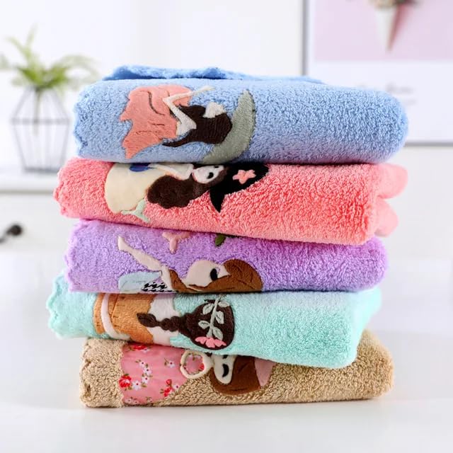 Buy Khillayox Microfiber Coral Fleece Handkerchief For Women, girls And ...