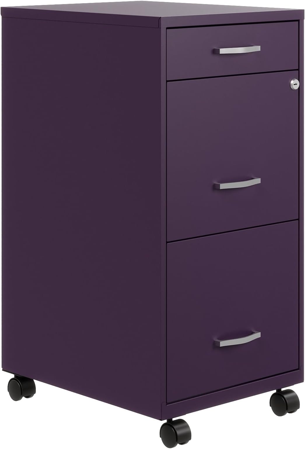 Amazon.com: Hirsh Industries Space Solutions 18" D 3 Drawer Mobile ...