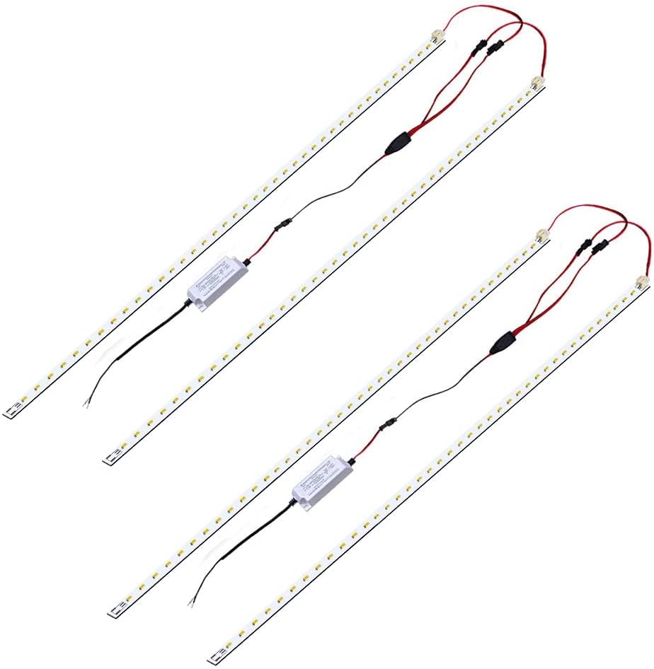 2Pack 4FT Magnetic LED Troffer Retrofit Kit, 2x4 FT LED Retrofit Kit ...