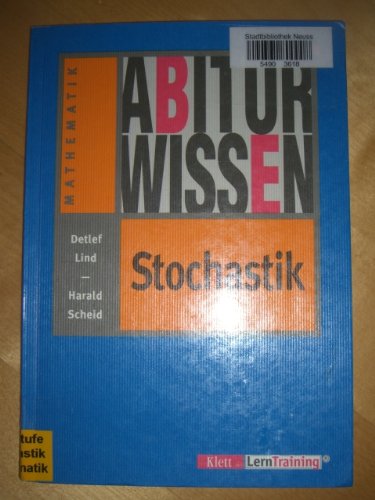 Abiturwissen, Stochastik : Lind Detlef und Harald Scheid: Amazon.de: Bücher