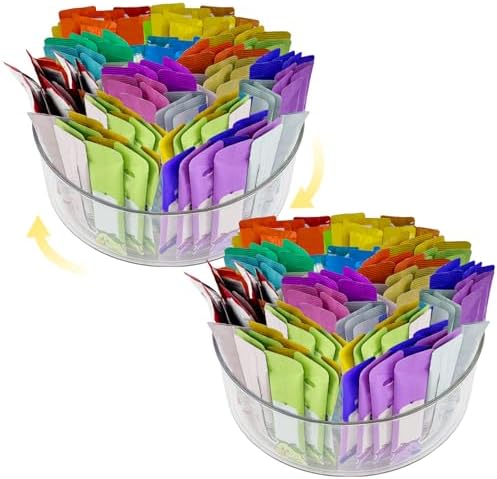 Amazon.com - 2 Pack Drink Packet Organizer Drink Mix Organizer Water ...