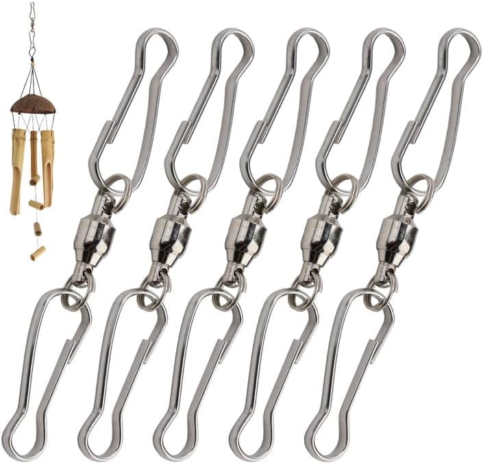 Amazon.com: 20 Pack Dual Windsocks Spinners Hooks Clip Wind Chimes ...