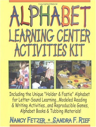 Alphabet Learning Center Activities Kit [With Alphabet Chart] : Fetzer ...