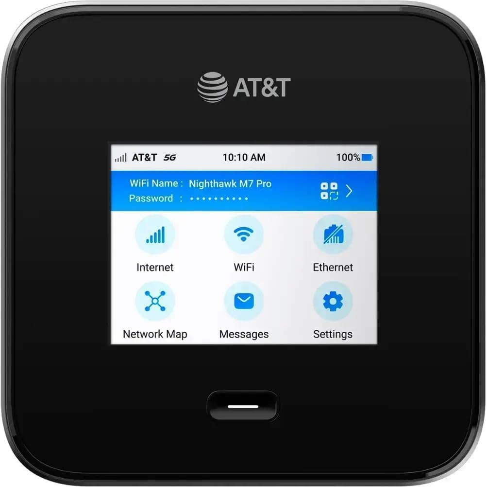 Amazon.com: NETGEAR Nighthawk M7 Pro Mobile Hotspot Bundle 5G mmWave, WiFi 7, Unlocked, AT&T ...
