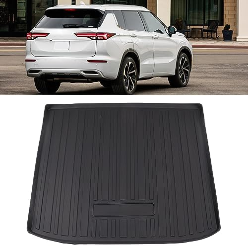 Amazon.com: MOFANS Trunk Mat Cargo Liner Fit for Mitsubishi Outlander ...