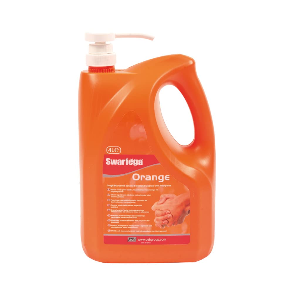 GENERIC Swarfega Orange Hand Wash, Solvent-Free Heavy Duty Hand Cleaner ...