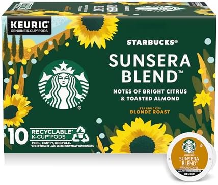Amazon.com : Starbucks Sunsera Blend – 12oz Ground Coffee : Grocery ...