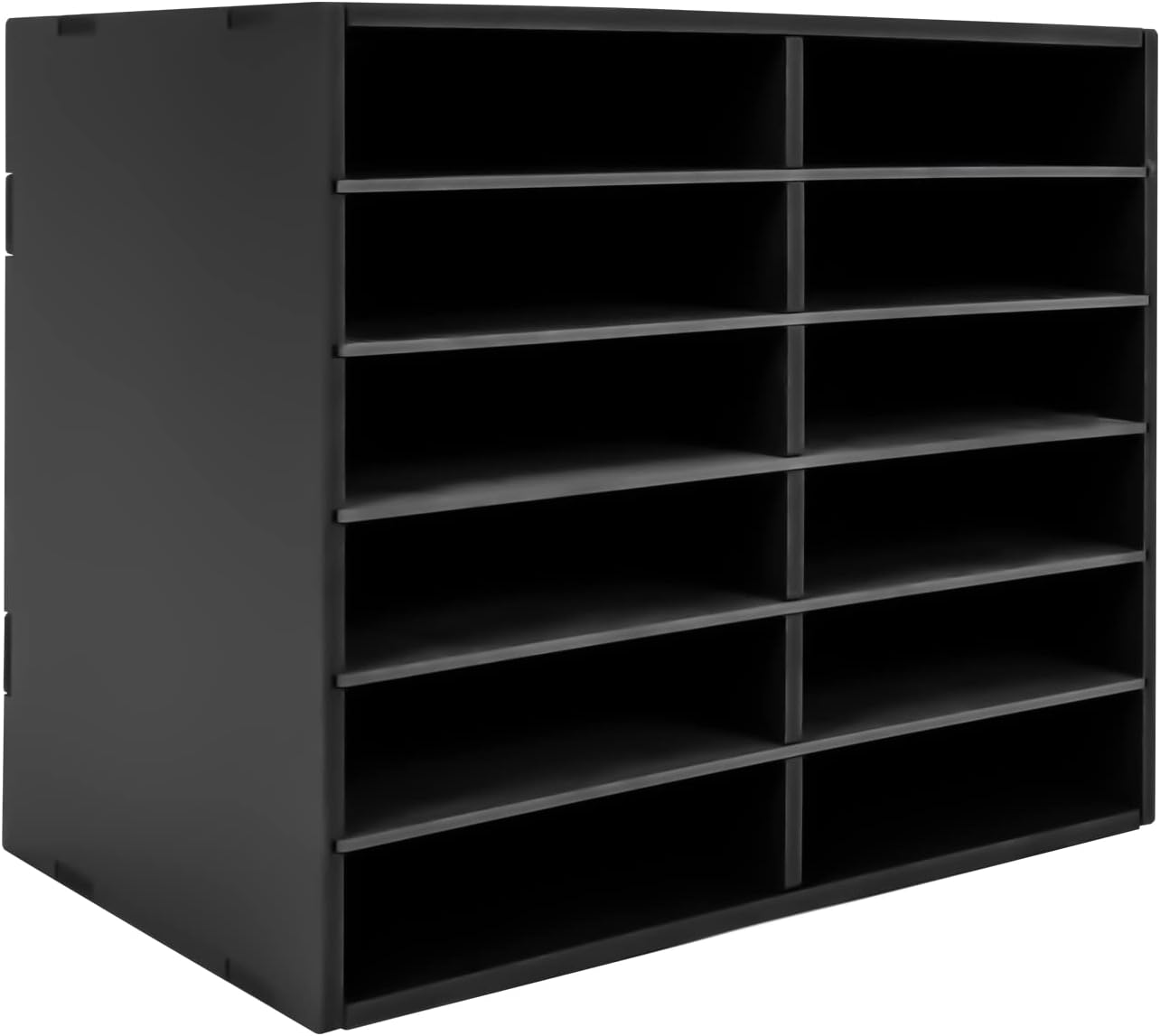 Amazon.com : Literature Organizer 12 Compartment, Mail Sorter Paper ...