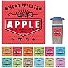 Amazon.com: Smoker Grill Pellet Label Stickers - Set of 12 for Wood ...
