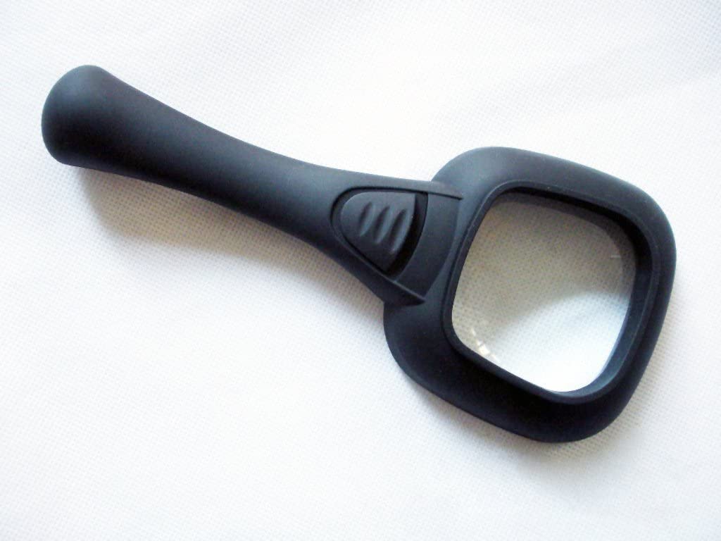DHRUVPRO Magnifier with 6 LED Lights Hand-held High-Powered Pocket ...