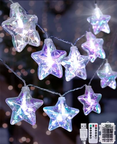 Amazon.com: AceList 20 LED Star String Lights - Camping String Lights ...