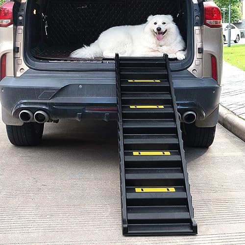 Amazon.com: COZIWOW Portable Dog Car Ramps 61" L Folding High Traction ...