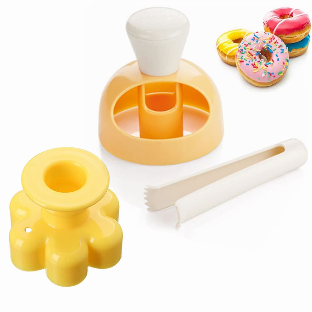 Amazon.com: Donut Cutters Set Maker 3 inch Doughnut Cutter Mold ...