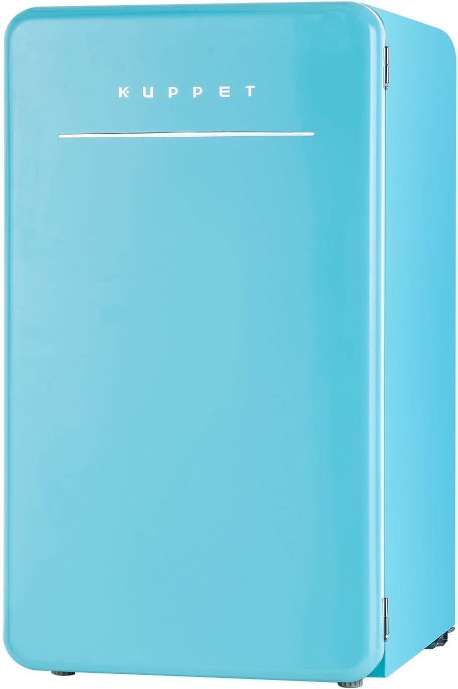 Amazon.com: KUPPET Retro Mini Fridge Compact Refrigerator with Covered ...