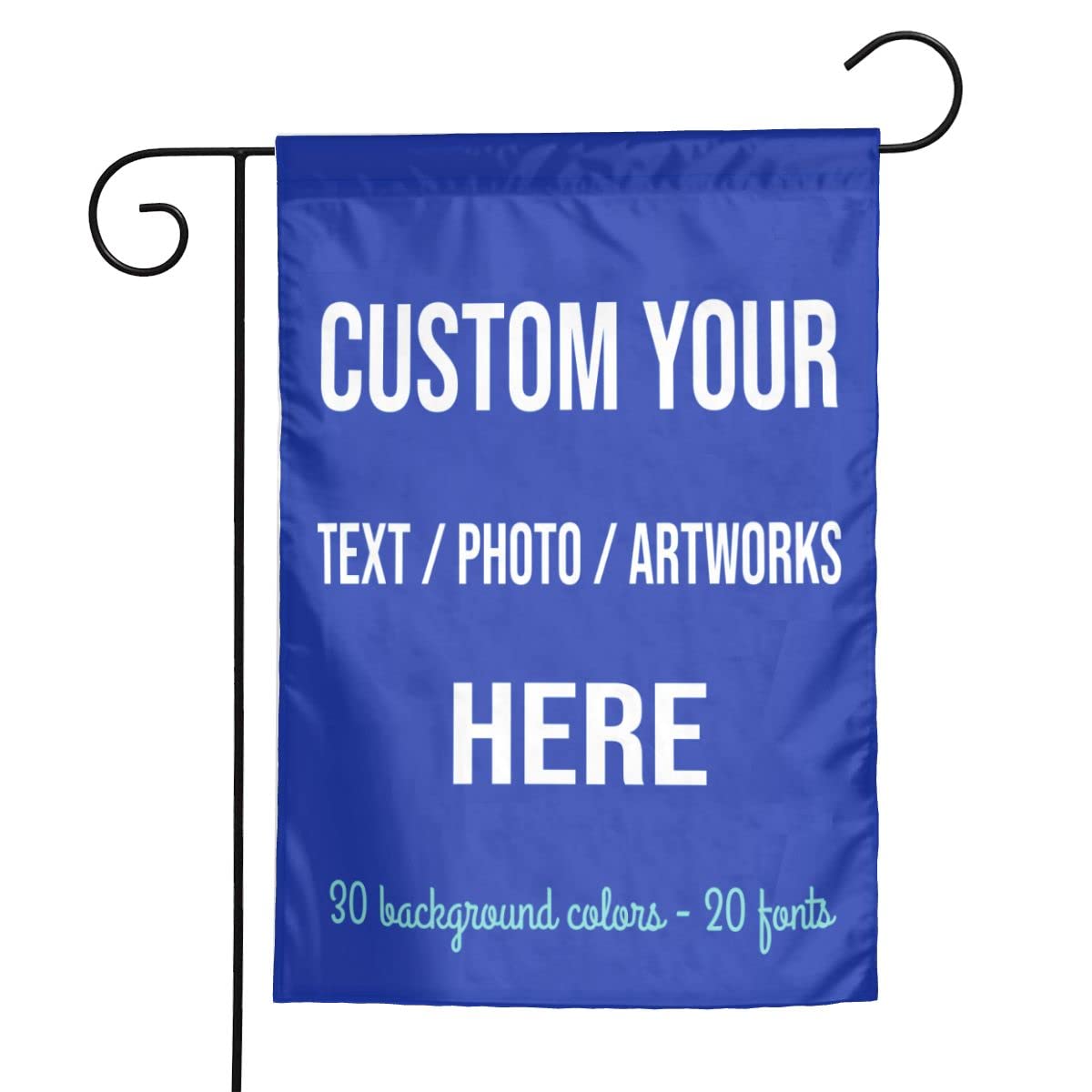 Amazon.com : Custom Garden Flag for Outdoor - 12 x 18 Personalized ...