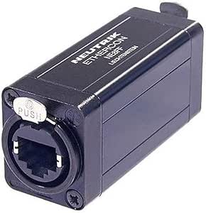 Amazon.com: Neutrik NE8FF etherCON RJ45 Through Coupling for Cable ...