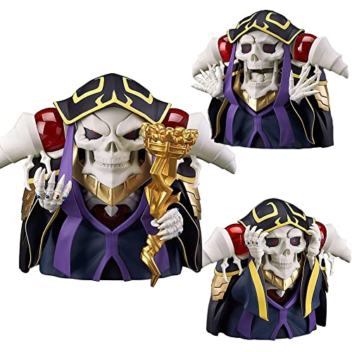 Overlord Anime Figure Characters Ainz Ooal Gown PVC 10CM Q Version ...