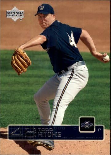 Amazon.com: 2003 Upper Deck #396 Todd Ritchie MLB Baseball Trading Card ...