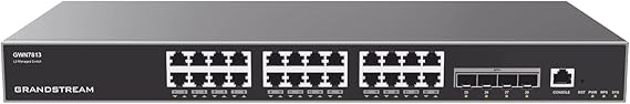 Amazon.com: Grandstream GWN7813 | 24-Port Gigabit Ethernet Layer 3 ...