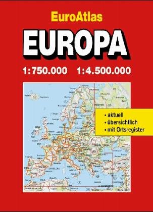 Amazon.com: Shell Euro atlas 1:750.000 (German Edition): 9783875045994 ...