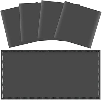 Wiooffen 4 Pcs Fluorescent Light Covers with 40 Magnets Decorative for ...