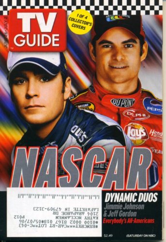 TV Guide June 26, 2005 Jeff Gordon & Jimmie Johnson Nascar Cover, Bobby ...