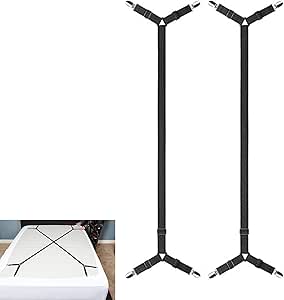 penmol 2Pcs Adjustable Bed Sheet Clips,Triangular Design Bed Sheet ...