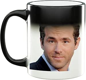 Amazon.com: Ryan Reynolds The Red Carpet Magic Mug, Heat Sensitive ...