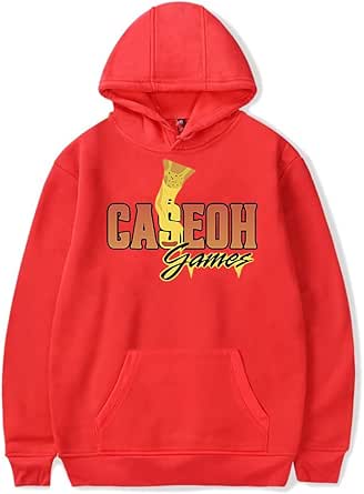 Amazon.com: FAFABROD Caseoh Hoodie for Men/Women Sweatshirts Printed ...